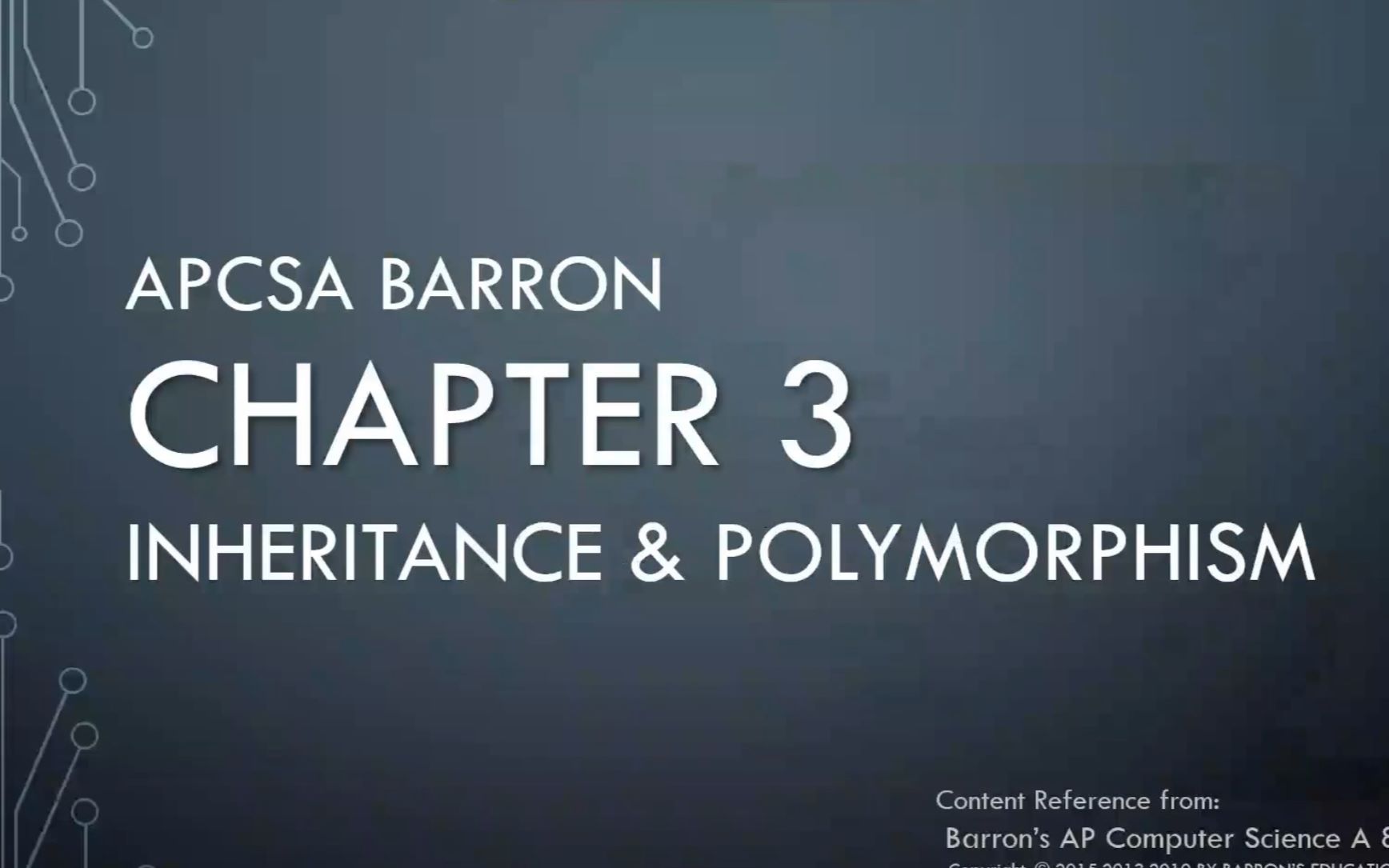 AP计算机科学A第六次课