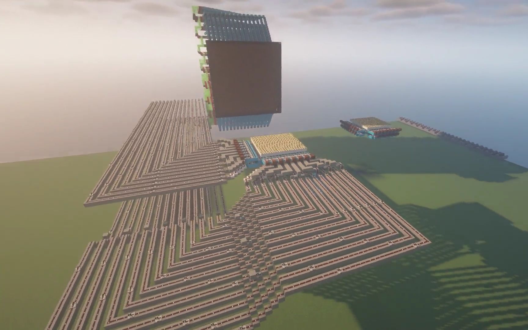 大体积红石定位矩阵