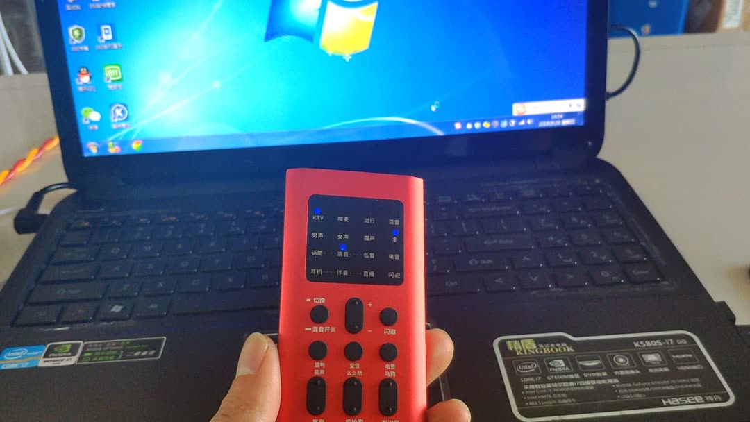 客所思T1声卡连接电脑教程