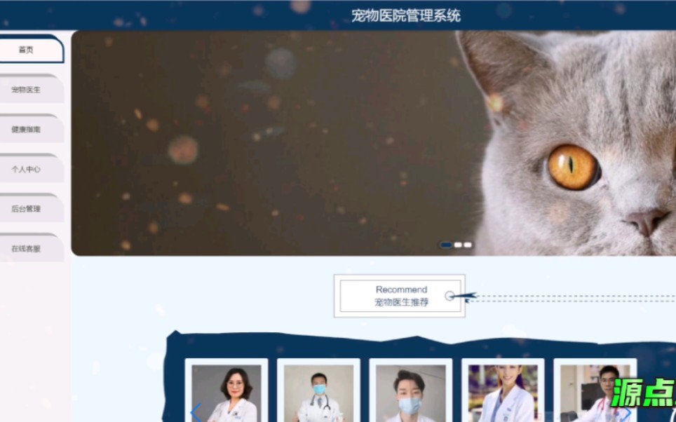 Javaweb-jsp开发宠物医院管理系统