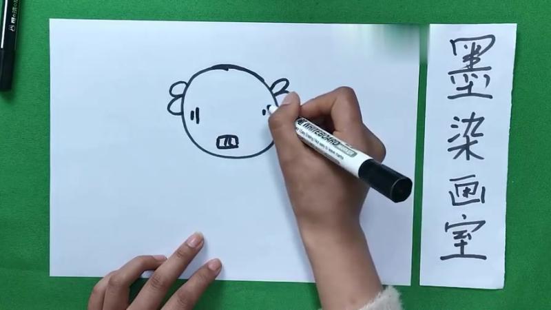 可爱简笔画的小人物,不好看哪,大佬轻喷