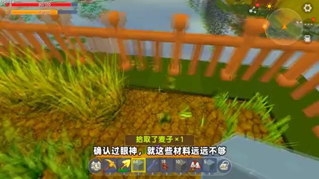 迷你世界高级生存46:2天时间,给小鸡建古风房子!希望...