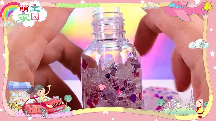 芭比娃娃自制迷你小用品,制作透明粘液、迷你手机套等