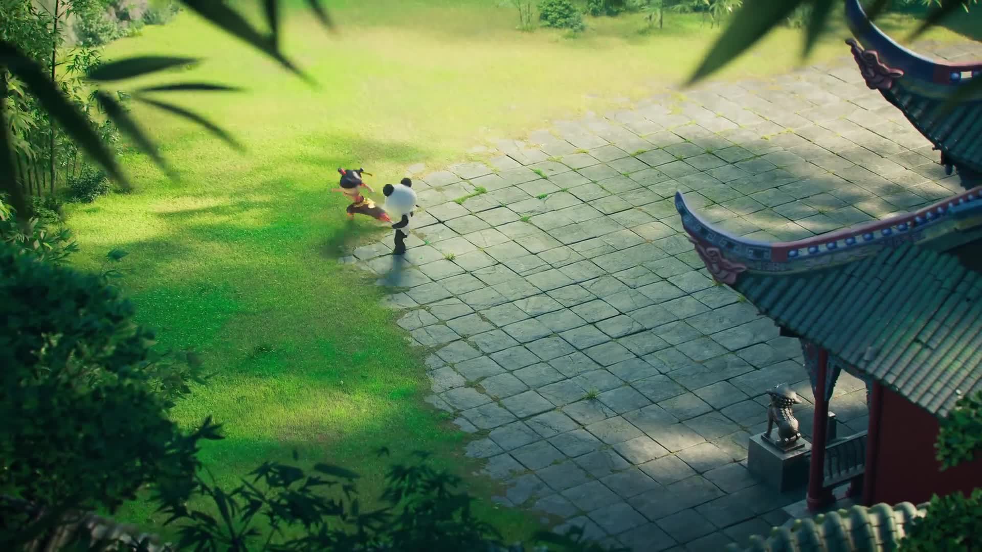 成都大运会3D动画宣传片《哪吒蓉宝奇遇记》:爱连世界 共向未来