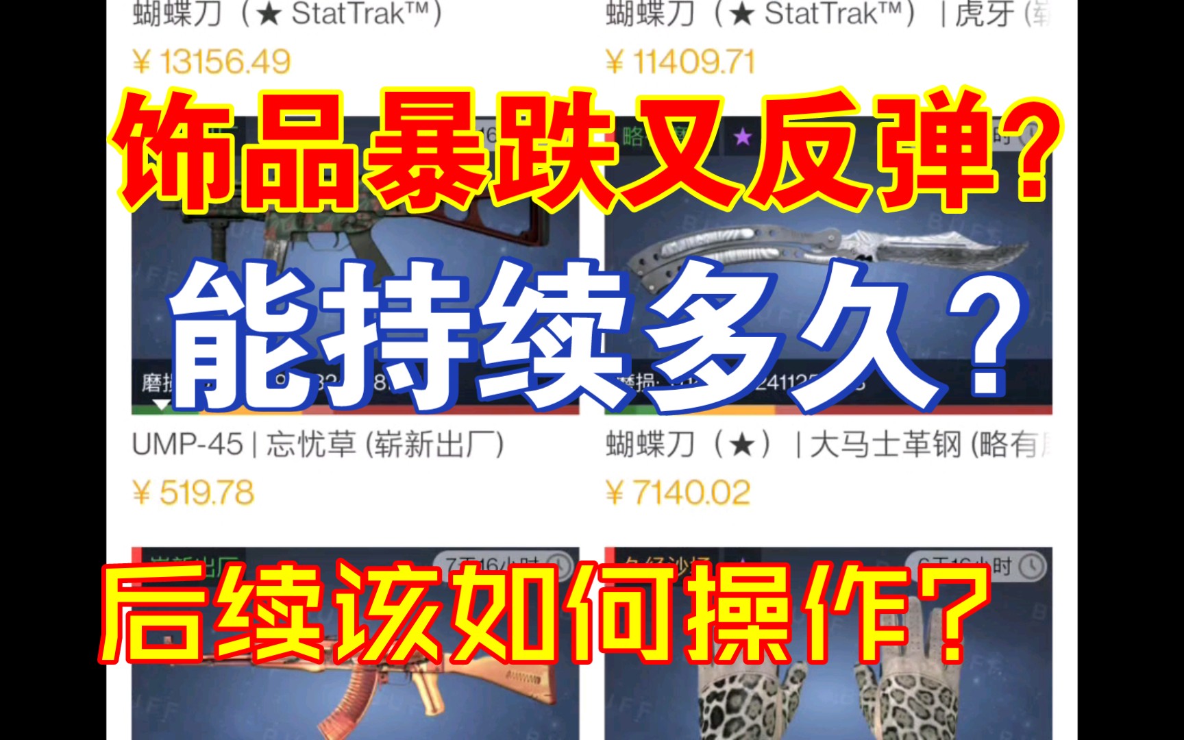 ...暴跌又快速反弹?!后续如何操作?市场会何去何从?老司机帮你分析!