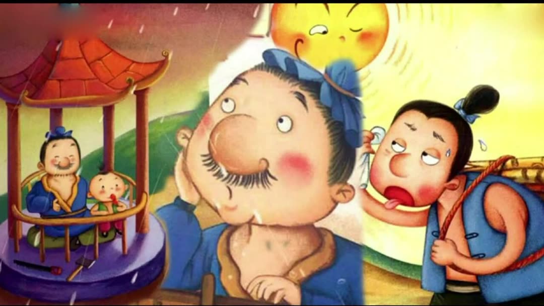 幼儿早教 动画故事 鲁班造伞