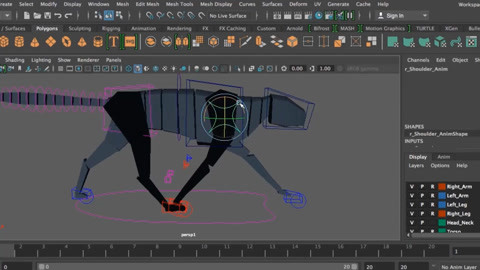 maya游戏建模|猎豹动作捕捉,游戏里的豹子动作来源!