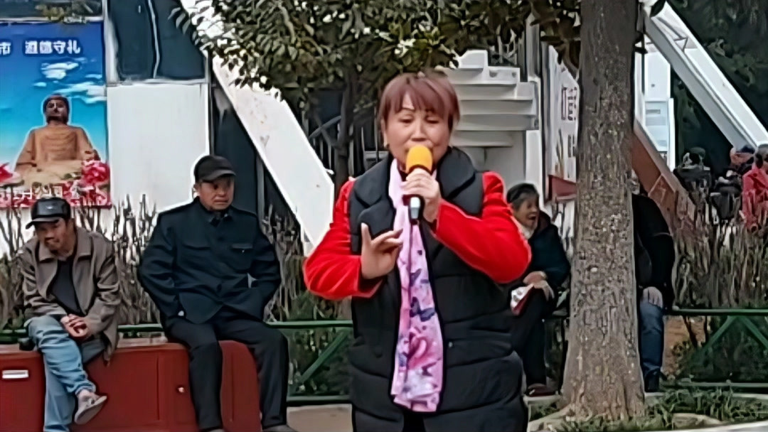 百姓戏迷广场,曲剧《寇准背靴》选段柴郡主哭灵,演唱:郭文革