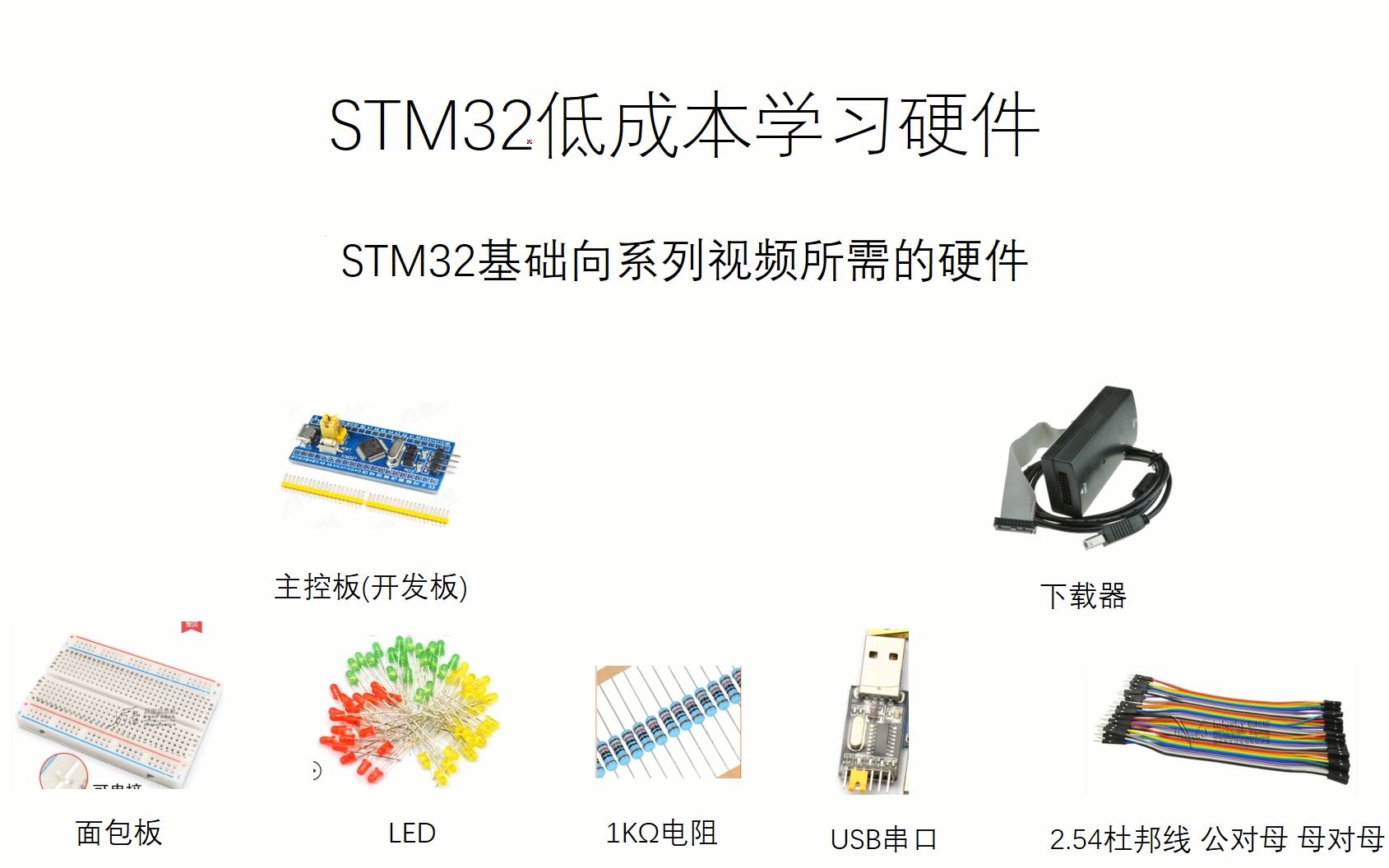 [STM32入门向]stm32基础向学习的设备