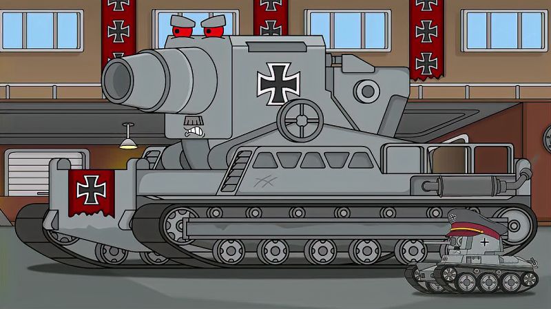 坦克世界趣味动画:卡尔