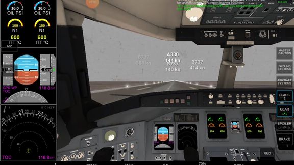 模拟飞行39:从武汉天河机场起飞,起飞后立马掉头飞向上海