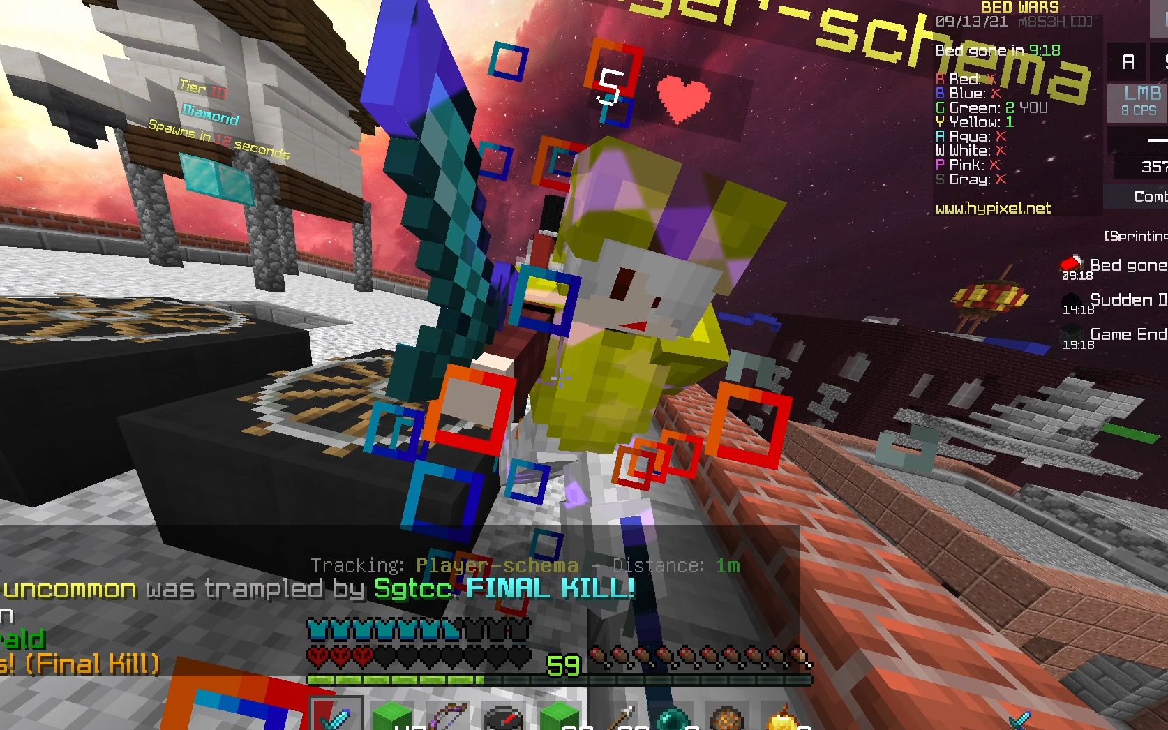 【天才】极限末影珍珠?精准控距?极速起床就是给大神秀操作的