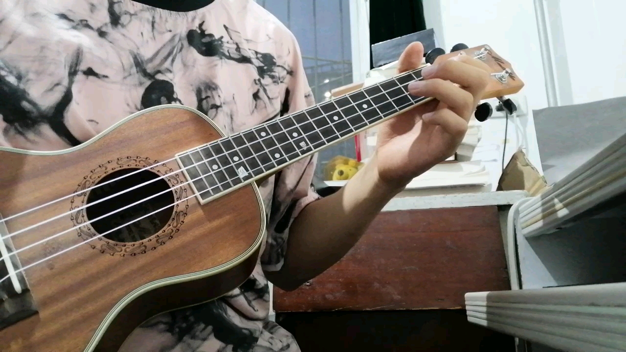 尤克里里新手必学歌曲指弹《虫儿飞》