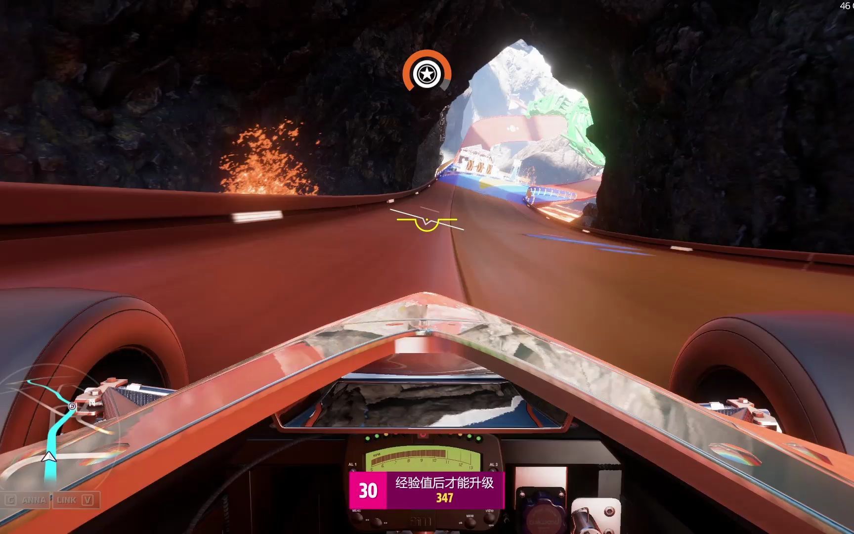 【地平线5】风火轮过场动画 仪表台视角(方向盘游玩)