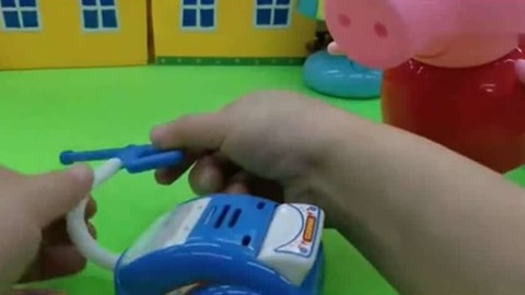 吸尘器该怎么使用呢小猪佩奇来帮你 早教玩具 益智