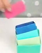 1分钟学会简单盒子的折法! ​​​