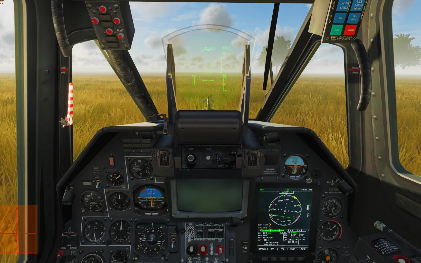 DCS 数字战斗模拟 KA50自旋着陆练习