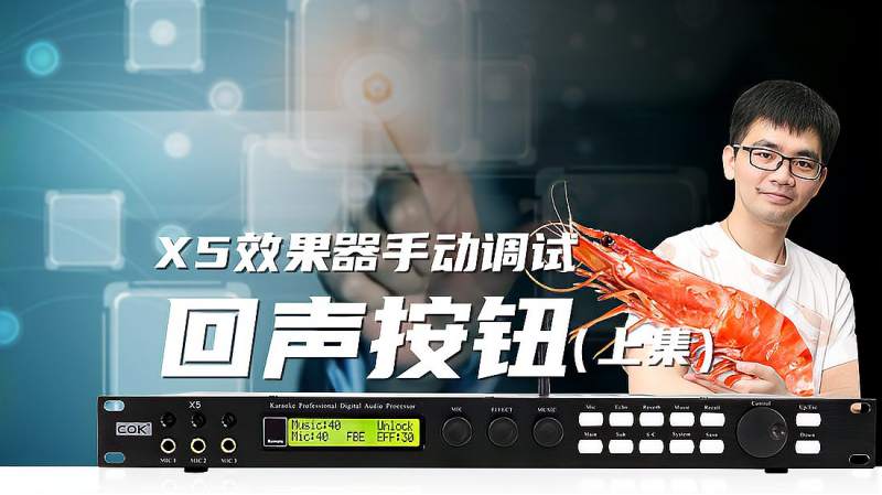 X5效果器如何手动调试之回声按钮?--(上集)
