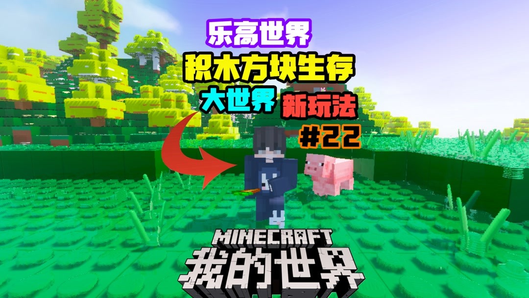 我的世界乐高积木世界22.阿年:小村民们都长大啦