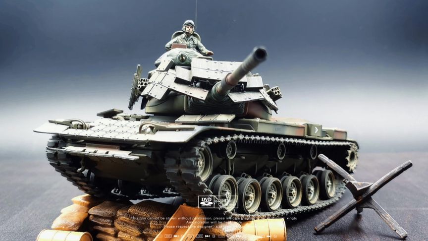 FOV M60A3主战坦克模型#模型 #坦克 #军事 #军事模型 #模型制作