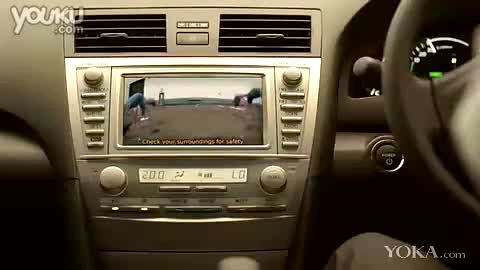 丰田混合动力凯美瑞创意广告 人体烟火