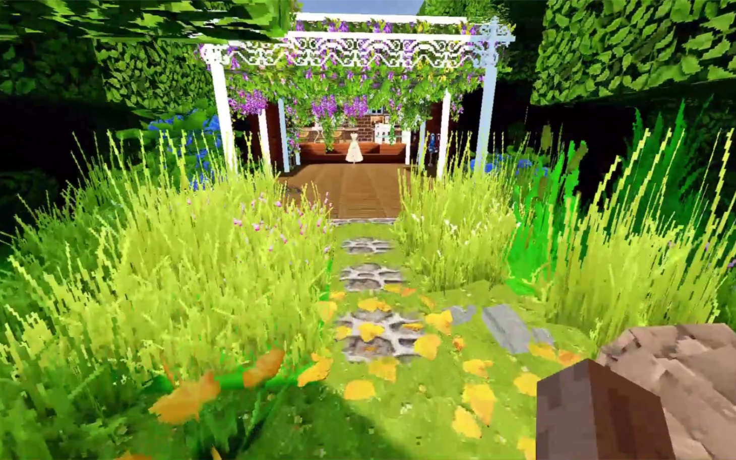 我的世界手游模组推荐1 想修建一个秘密的花园吗?