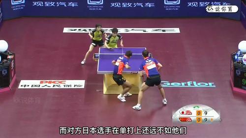 地表最强男双组合!张继科许昕被逼到悬崖,最后大杀四方逆风翻盘