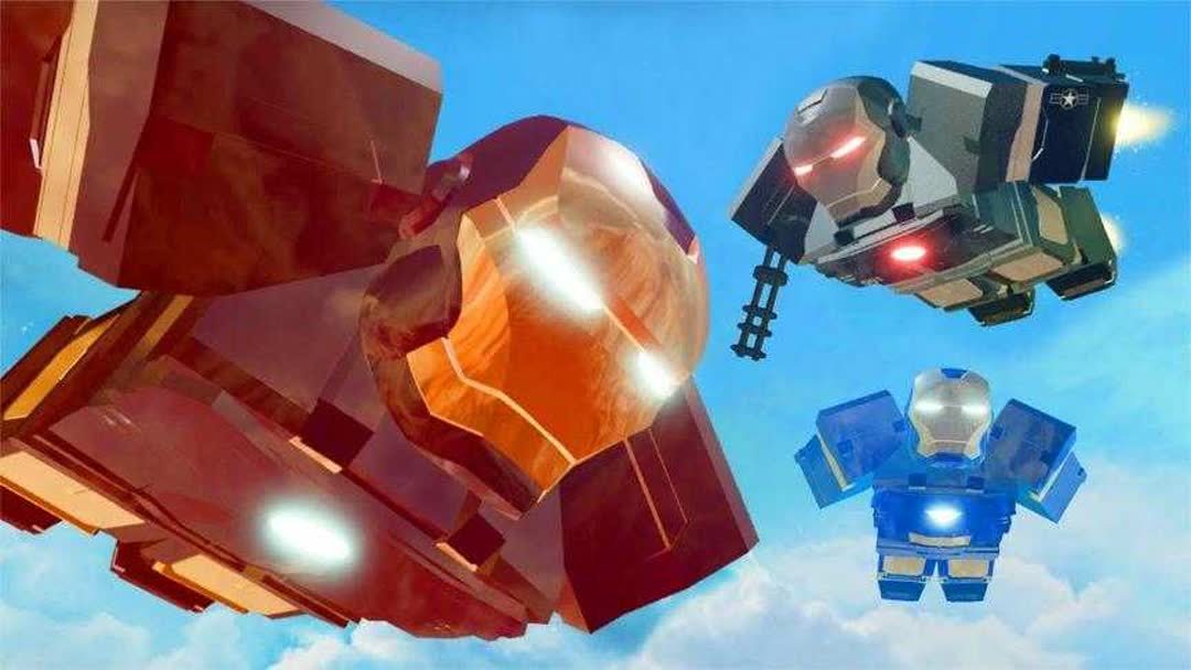 ROBLOX钢铁侠模拟器2:高空坠落召唤钢铁侠战甲!