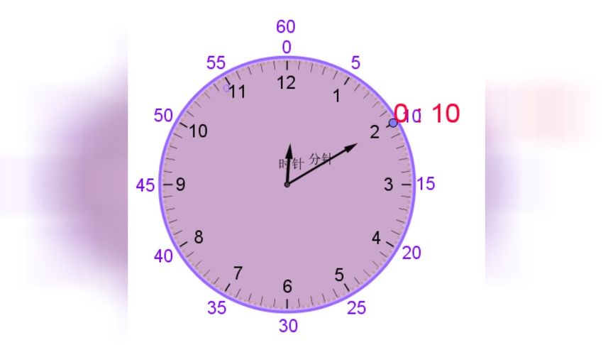 跟我学数学,认识钟表