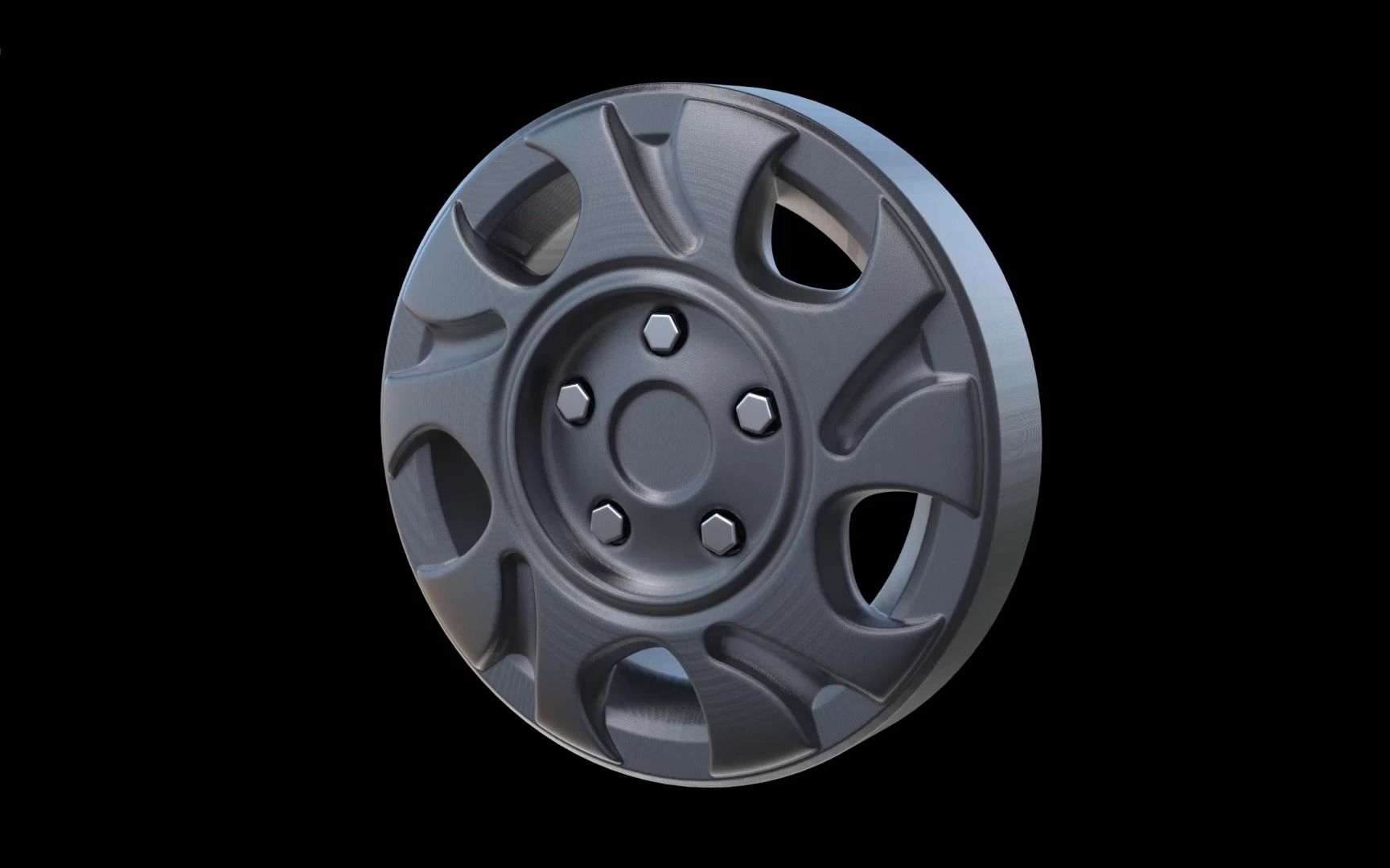 C4D车轮基础建模教程,轮胎体积建模,产品建模