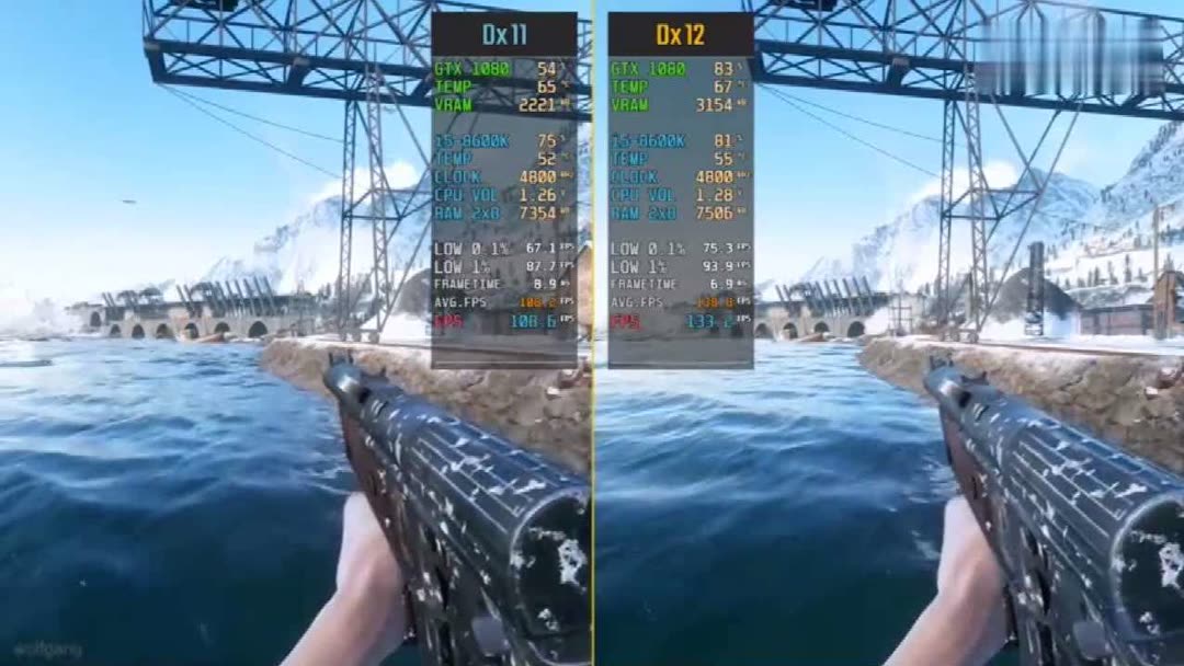 《战地5》PC版DX12与DX11帧率测试对比|奇游加速器