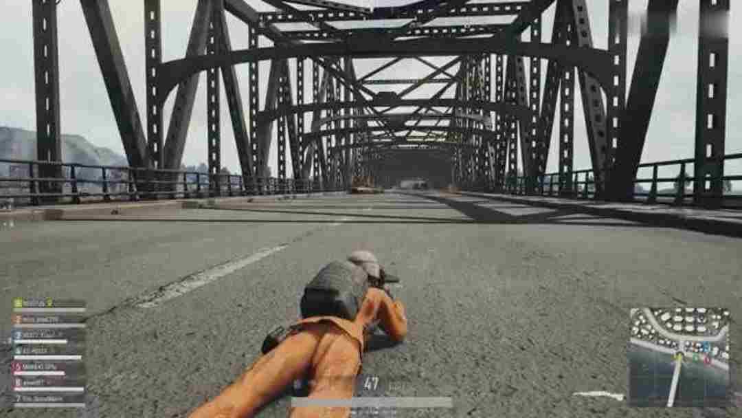 绝地求生生化模式,贱圣在桥上堵截僵尸,没想到反被僵尸套路,上