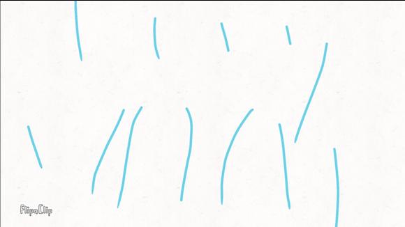 一个简单的下雨动画