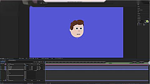 AE卡通角色动画制作系列视频教程第一季 04