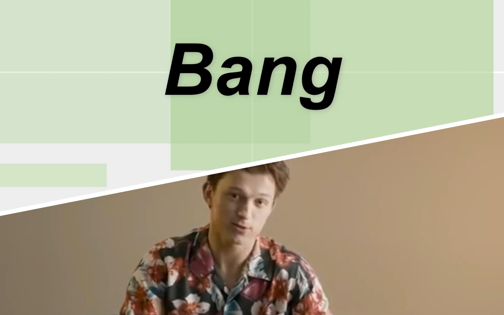 【英语思维训练】"Bang" |不用一直说hit了