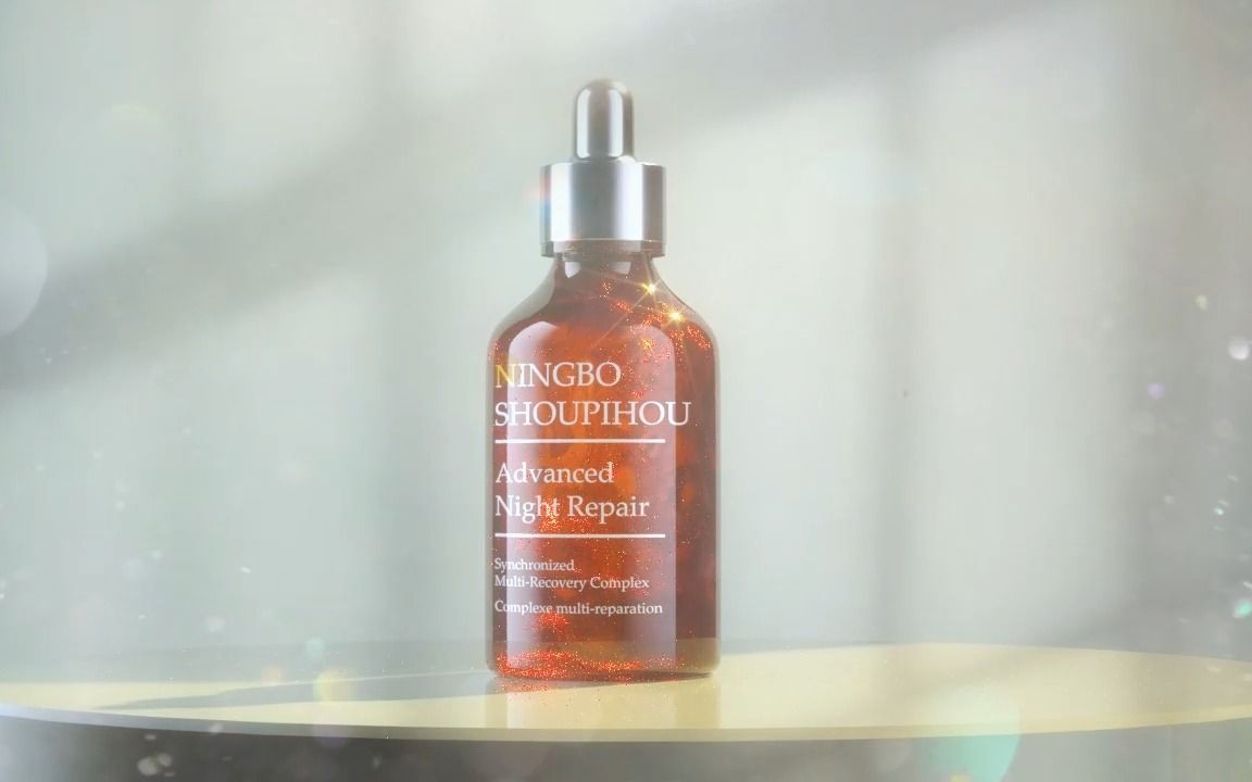 化妆品三维动画 C4D广告视频 RealFlow水流模拟特效 点赞过百出教程