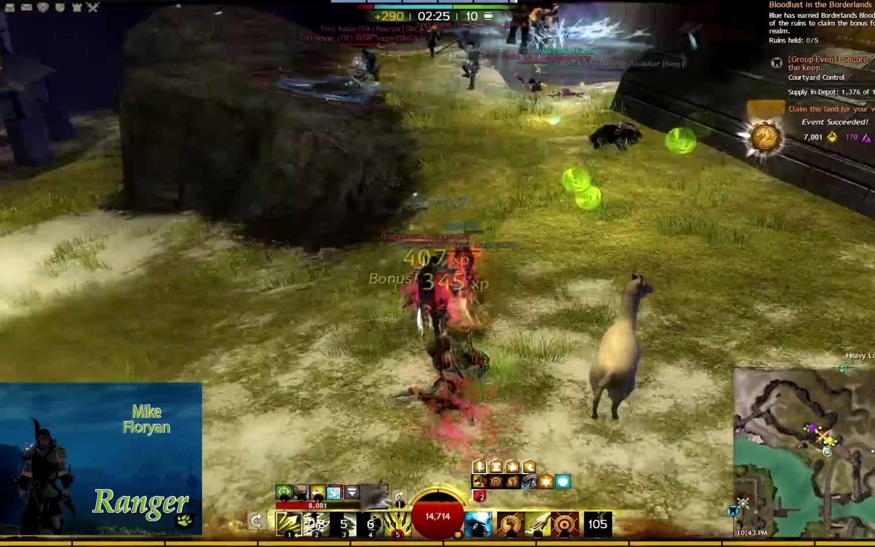 欧服激战2-游侠,游走战场的独行侠.