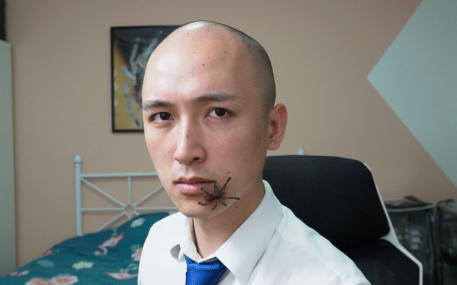 【GannMan】碧梨Bilie Eilish 蜘蛛模仿挑战