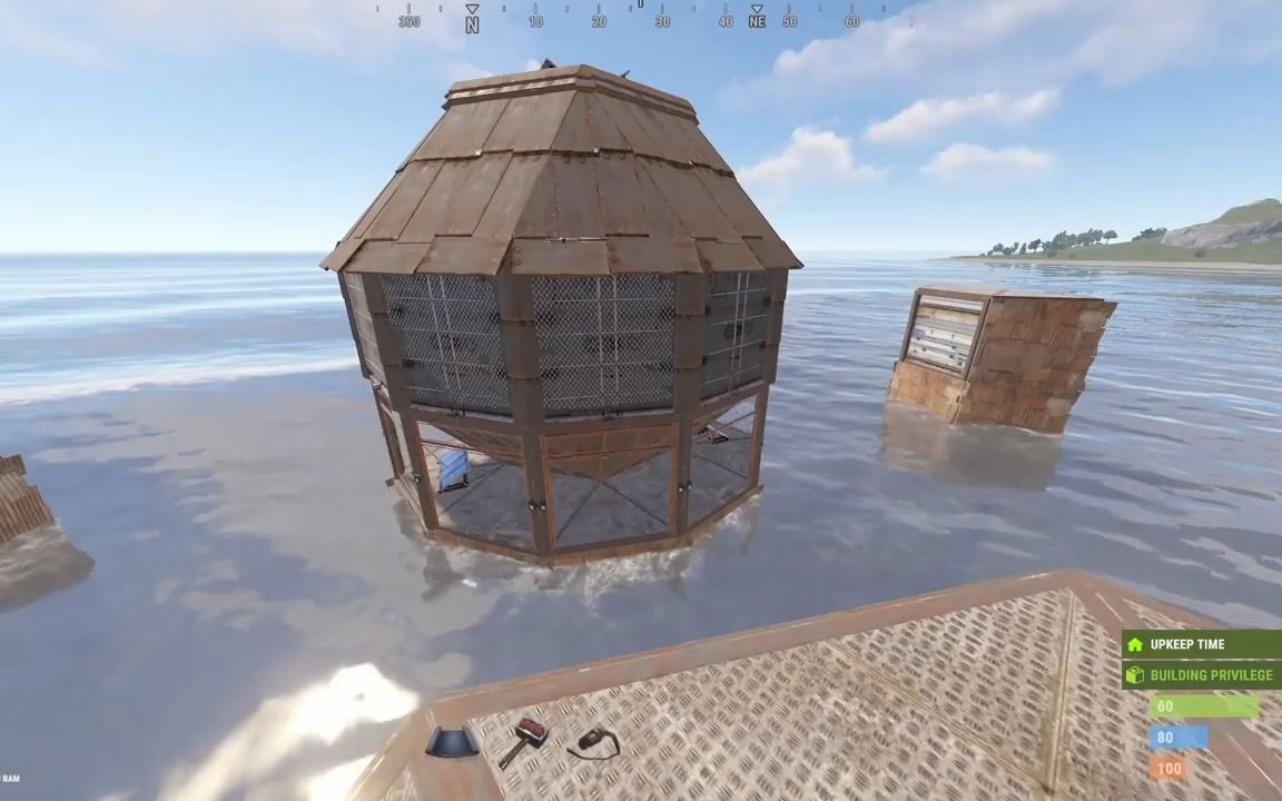 分享一个很有意思的高科技海上碉堡