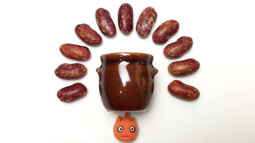 定格动画美食:用神奇的脑洞烹饪红小豆,意外的可爱哦