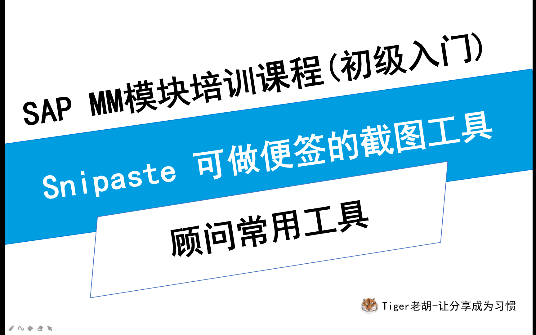 SAP 顾问常用工具 - Snipaste 可做便签的截图工具