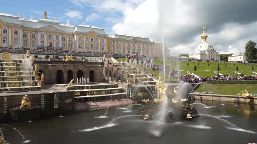 俄罗斯圣彼得堡的夏宫