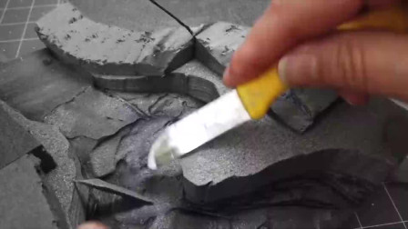 手工大神制作森林模型, 整个过程太专业了, 一般人真做不出来