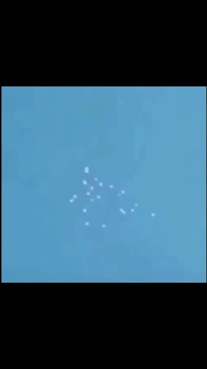 2020年4月12日墨西哥上空UFO舰队