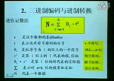 计算机组成原理 第3章 3 二进制、八进制和十六进制