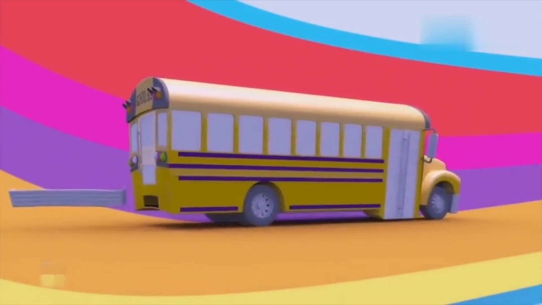 组装校车,遵章守纪好司机,亲子动画