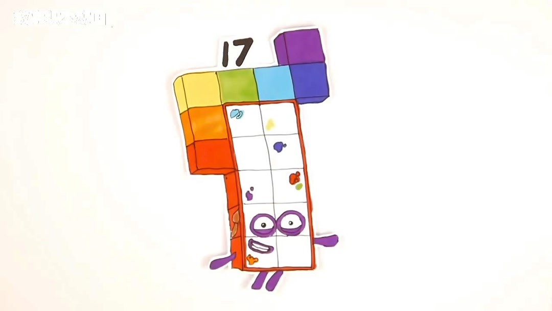 数字积木 早教动画:数字小课堂 数字简单加减 儿童益智