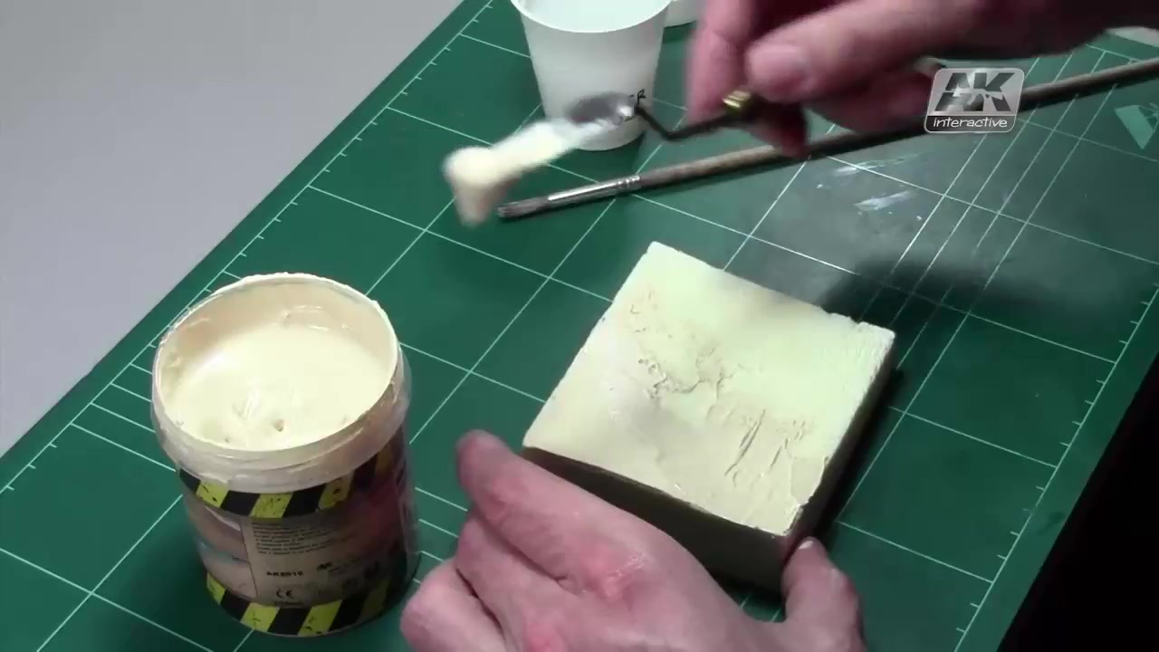 AK模型 石头制作-制作沙滩和海浪场景(中文旧化教程)