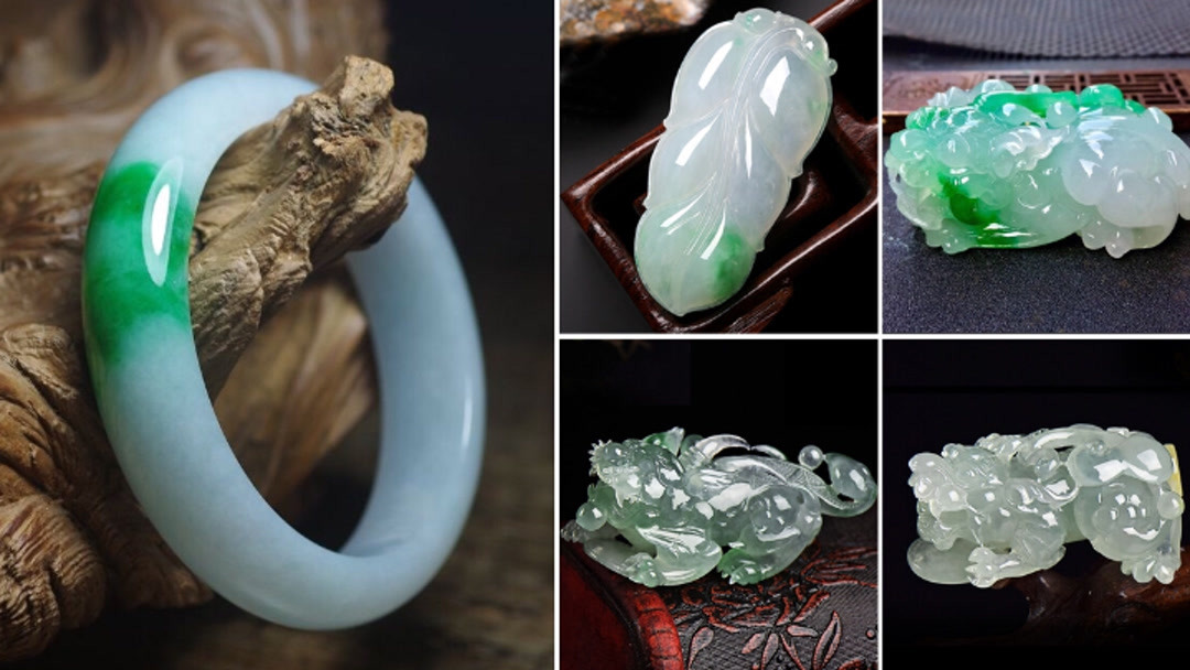 糯种翡翠手镯要多少价钱,18颗翡翠手串,翡翠摆件要多少价钱