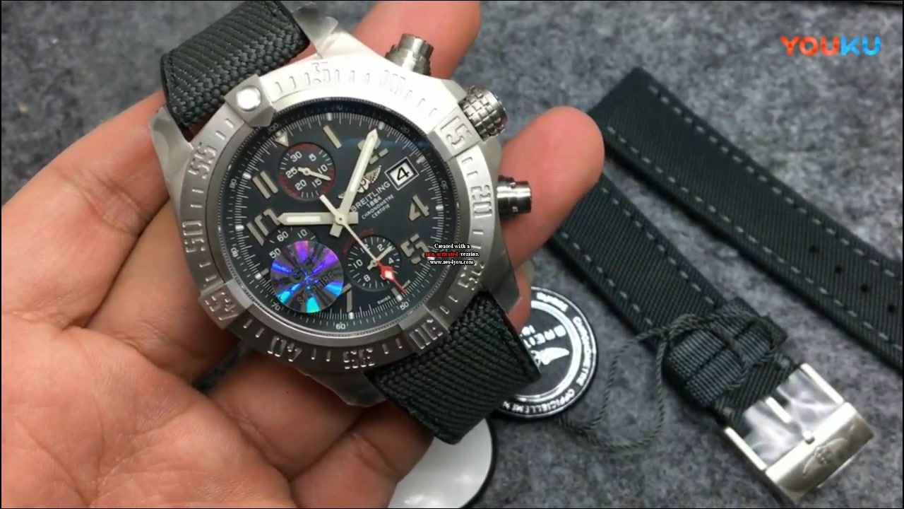 ...灵,复仇者战机,45毫米钛合金表壳,7750多功能计时机芯,GF出品复刻表